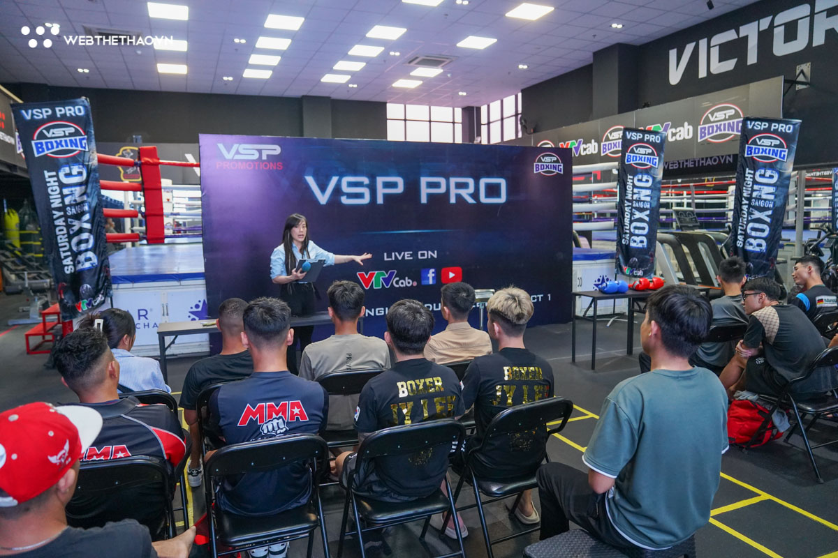 Những hình ảnh từ buổi cân chính thức VSP Pro 10